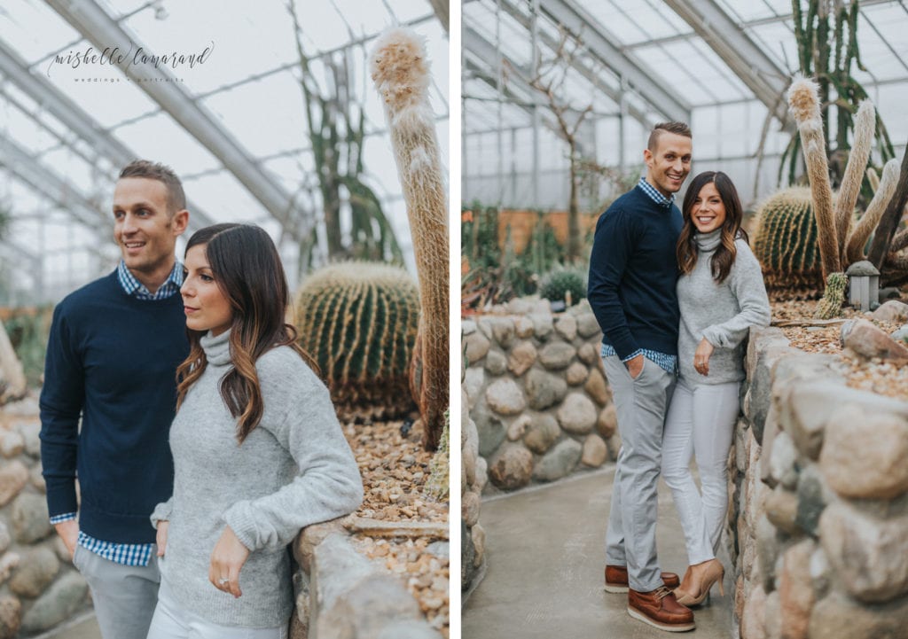 Jason & Leonora: A Matthaei Botanical Gardens Engagement Shoot | Mishelle Lamarand Photography Blog