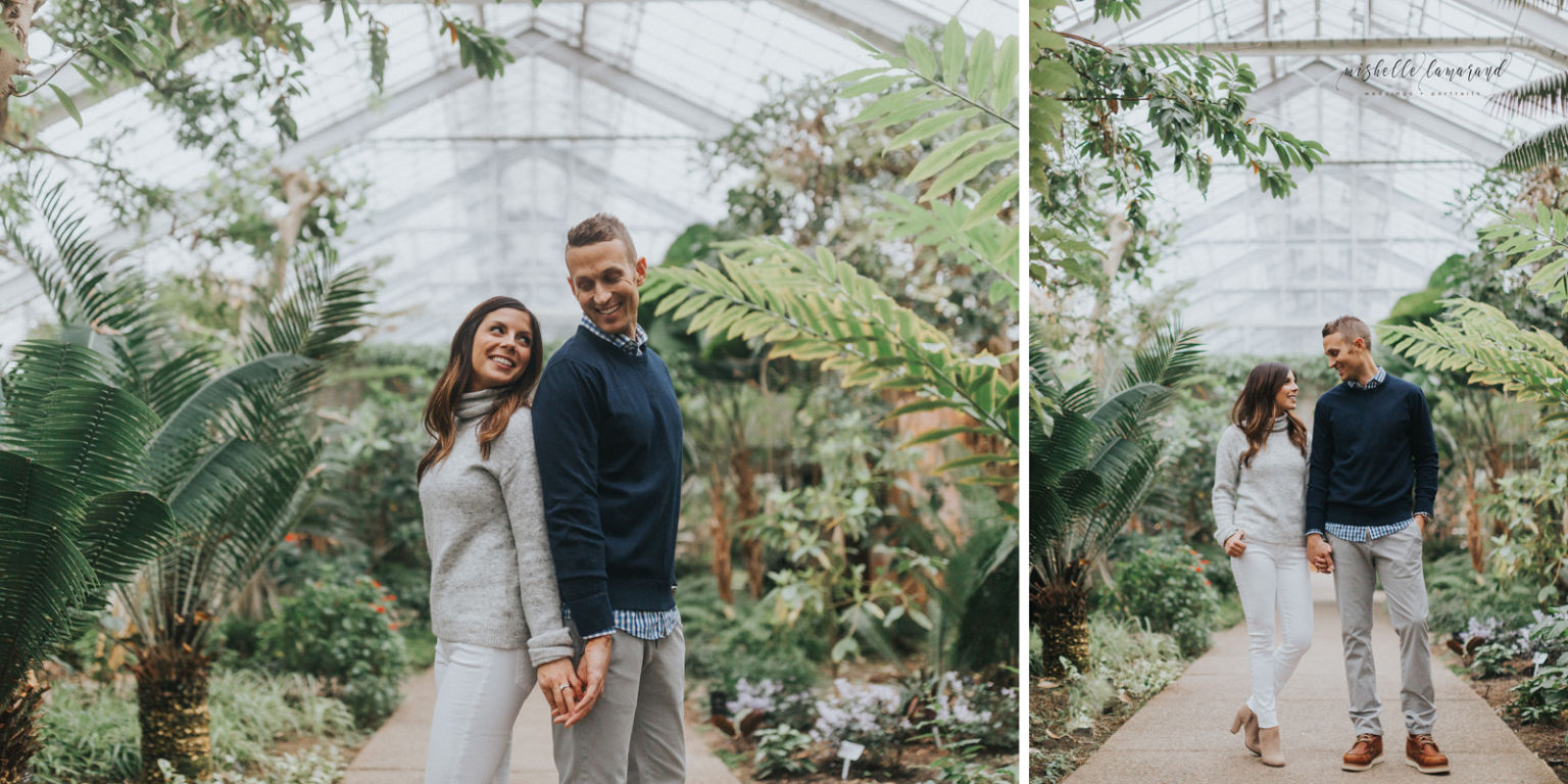 Jason & Leonora: A Matthaei Botanical Gardens Engagement Shoot | Mishelle Lamarand Photography Blog